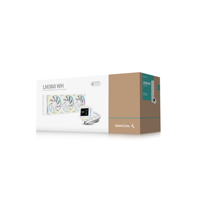 DEEPCOOL LM360 WH - Fehér - OázisComputer.hu