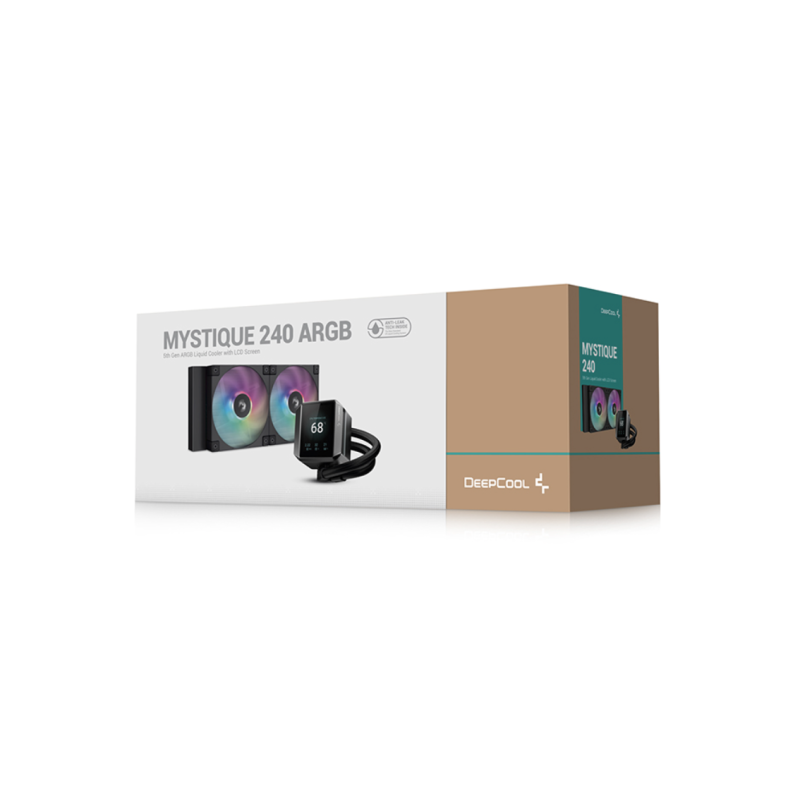 DeepCool MYSTIQUE 240 ARGB - Fekete - OázisComputer.hu