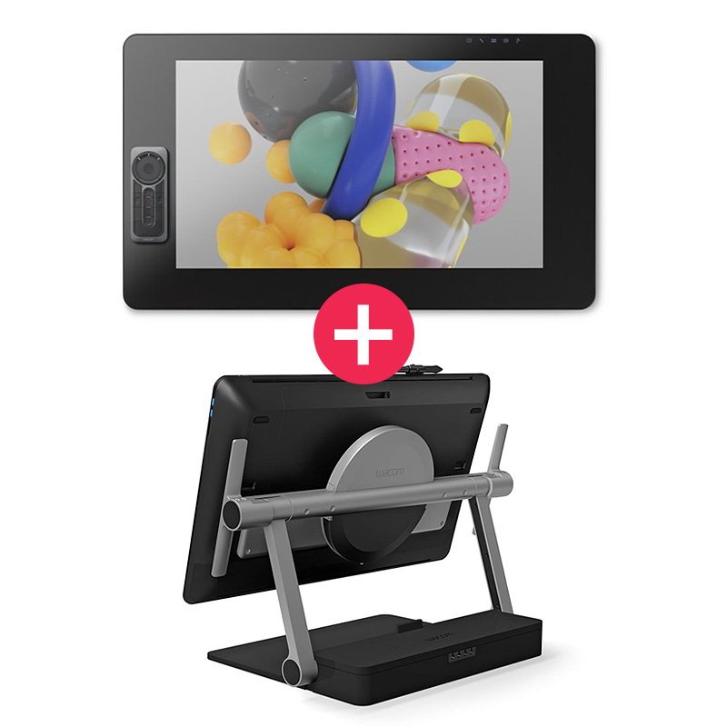 Wacom Cintiq Pro 24 Touch + Cintiq Pro 24 Ergo Stand - OázisComputer.hu